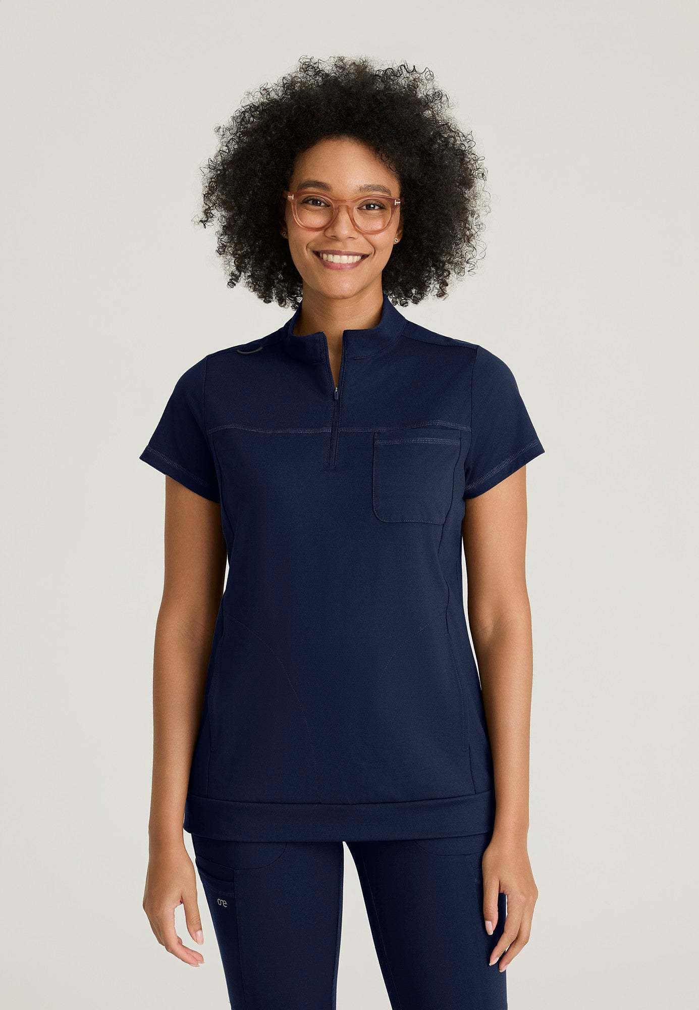 Vigor Top - Indigo | Grey's Anatomy Scrubs