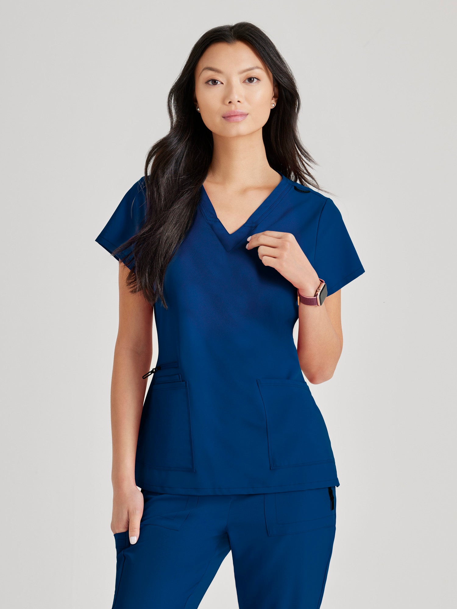Purpose Top - Indigo | Grey's Anatomy Scrubs