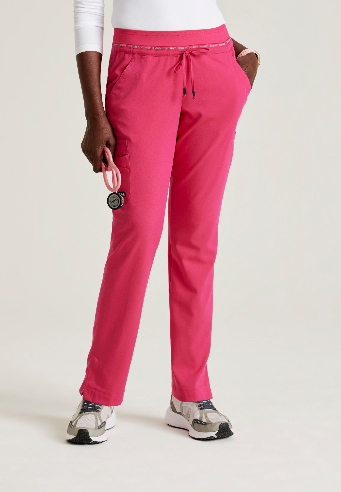 Serena Pant - Vibrance Pink | Grey's Anatomy Scrubs