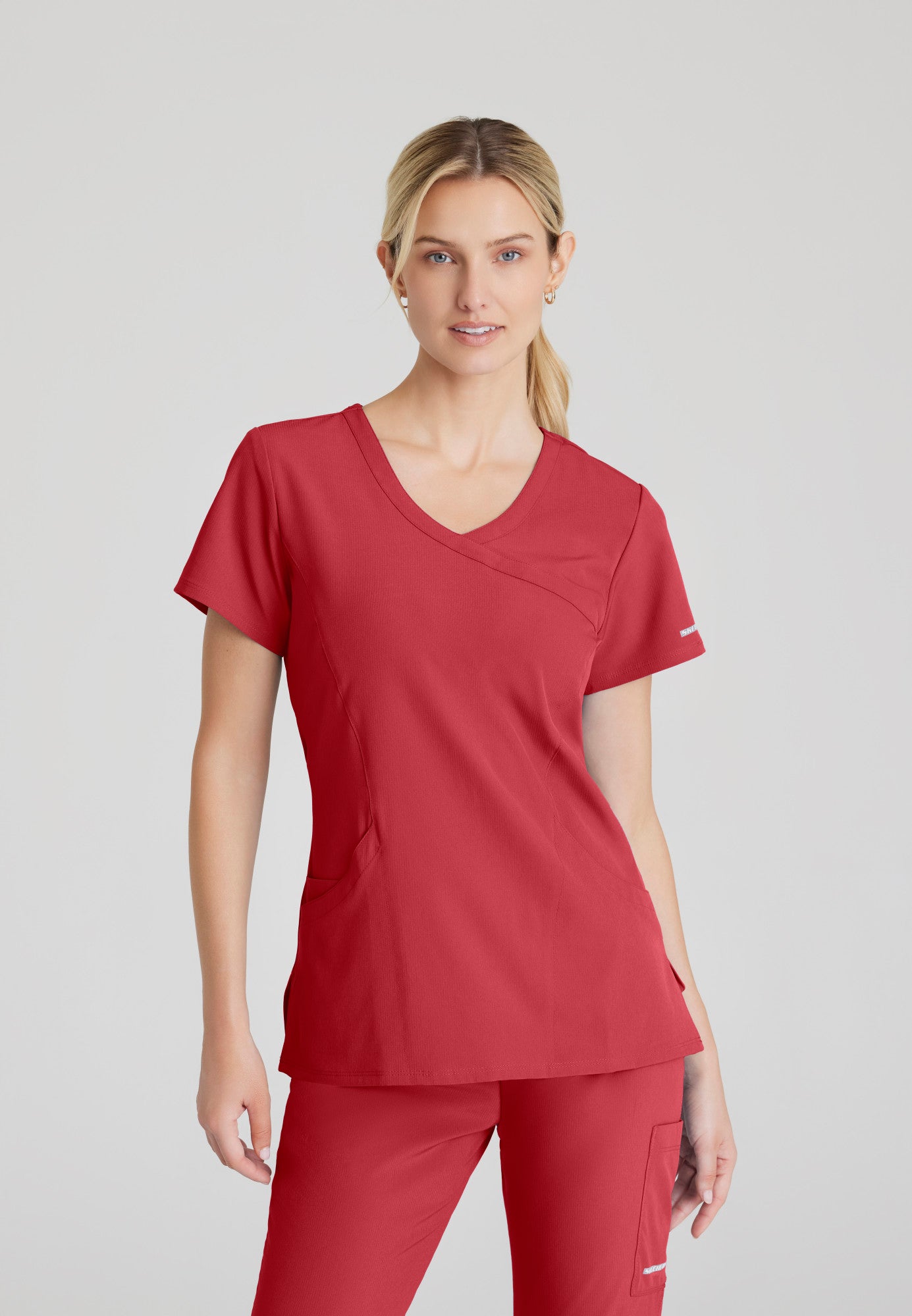 Reliance Top - True Red | Grey's Anatomy Scrubs