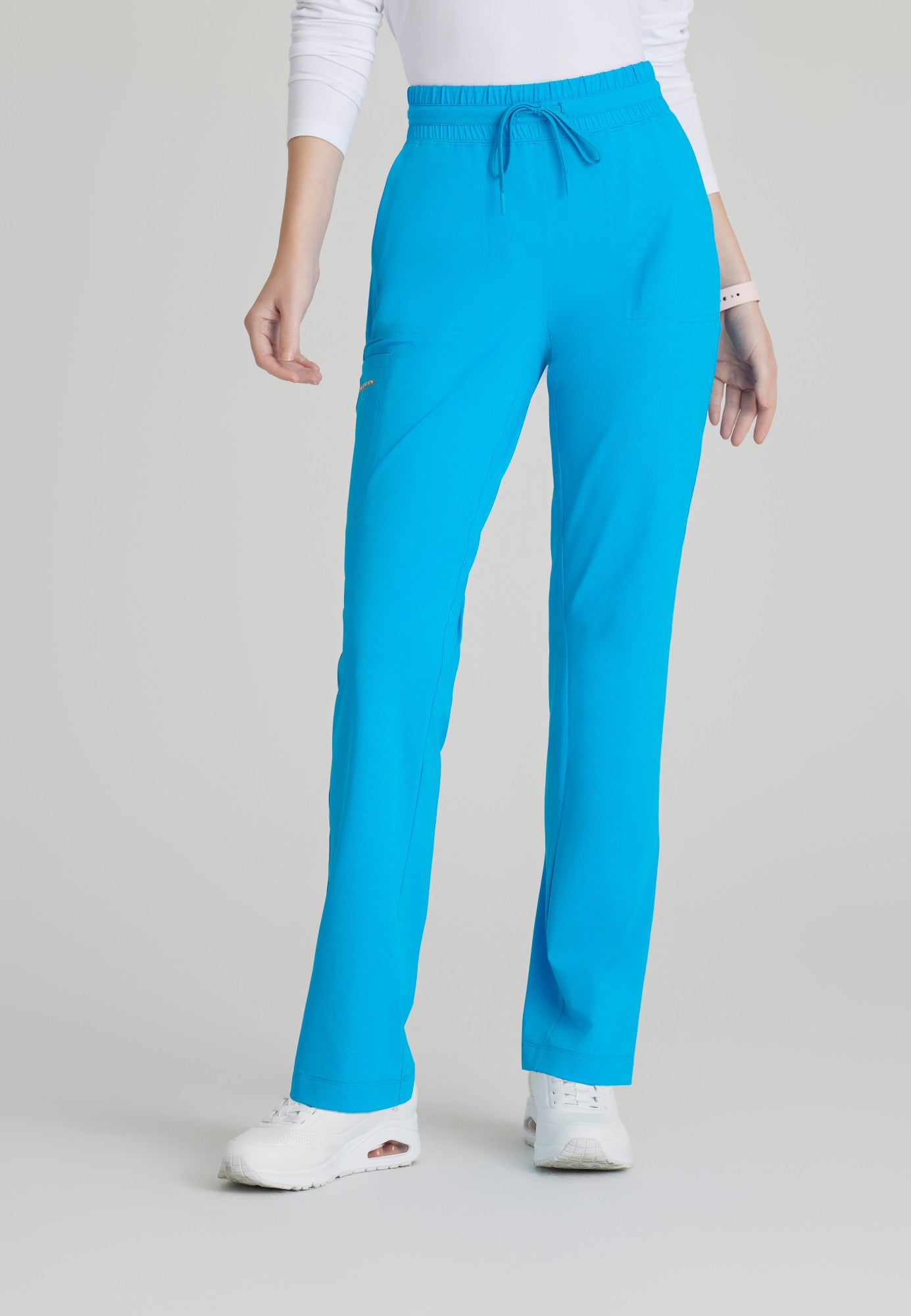Reach Knit Pant - Bold Azure | Grey's Anatomy Scrubs