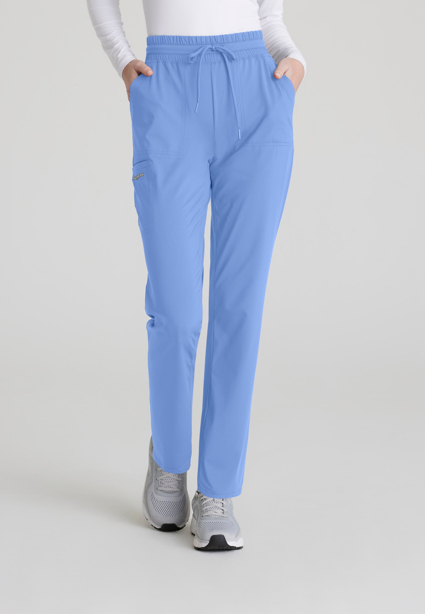 Reach Knit Pant - Ciel Blue | Grey's Anatomy Scrubs