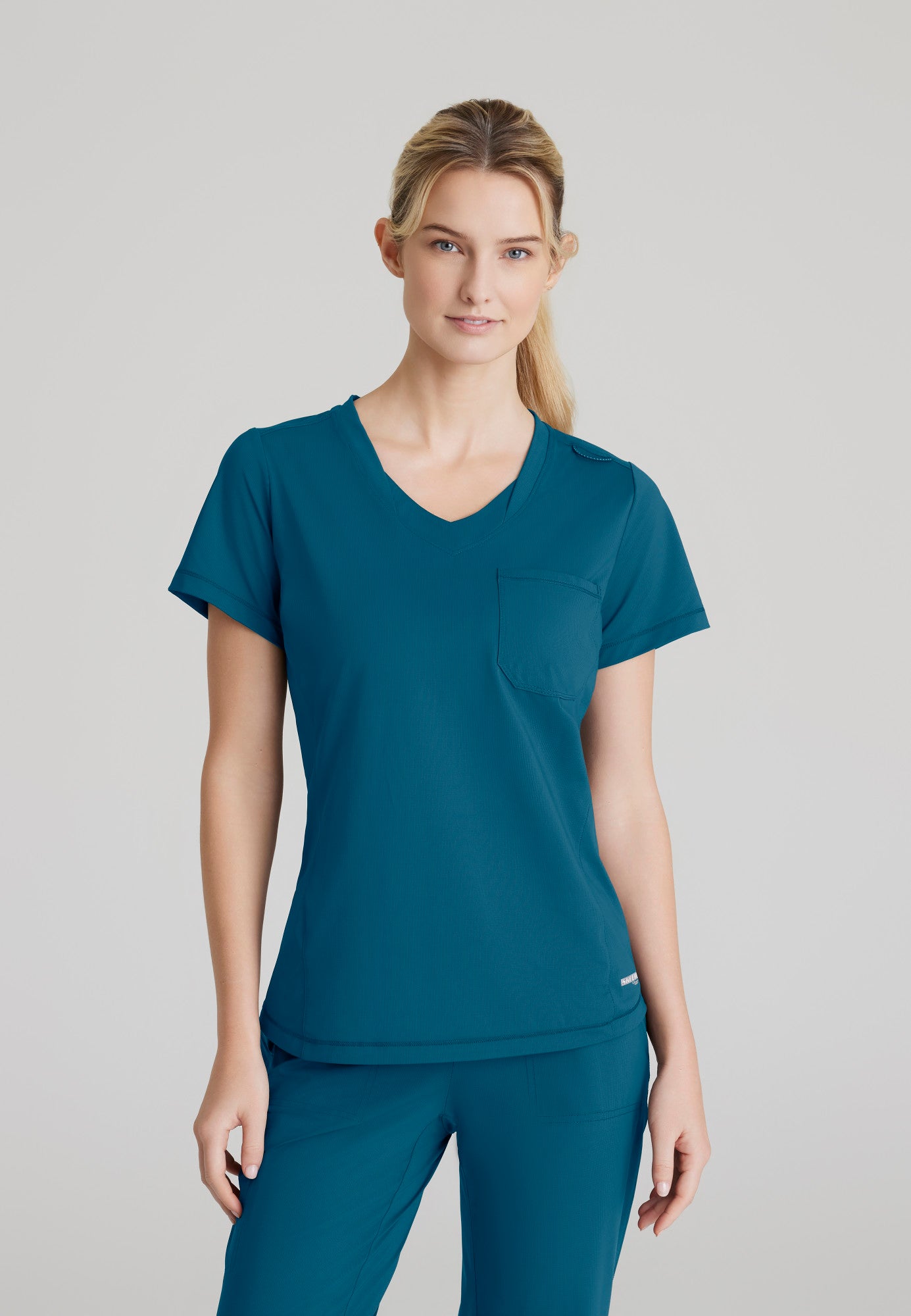 Flow Knit Top - Bahama | Grey's Anatomy Scrubs